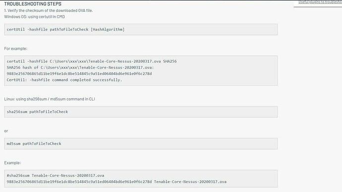 While trying to import the OVA file in vCenter 6.7 & 7.0 I am getting ...