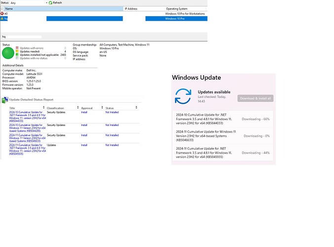 WSUS on Server 2022 - Windows 11 Clients - Software & Applications - Spiceworks Community