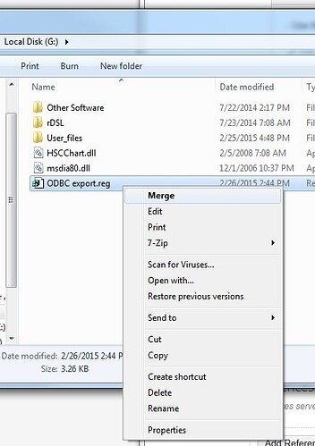 Transfer ODBC Configs without Manually re-entering them - Software ...