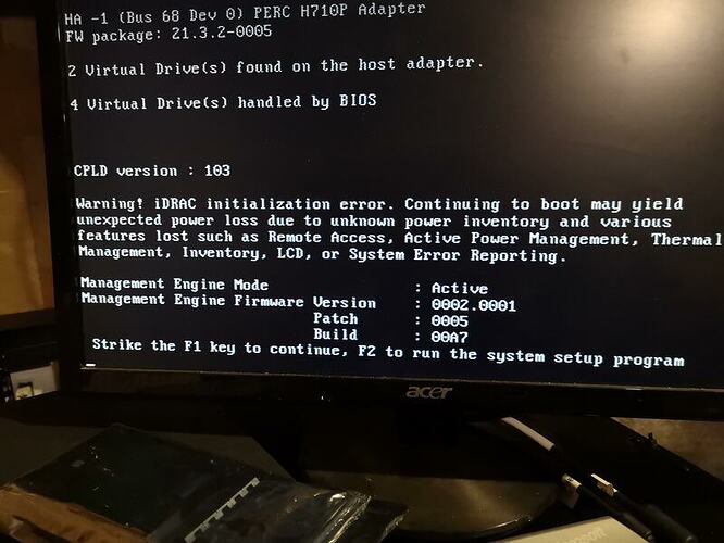 Alert! iDRAC not responding, rebooting - Hardware & Infrastructure ...