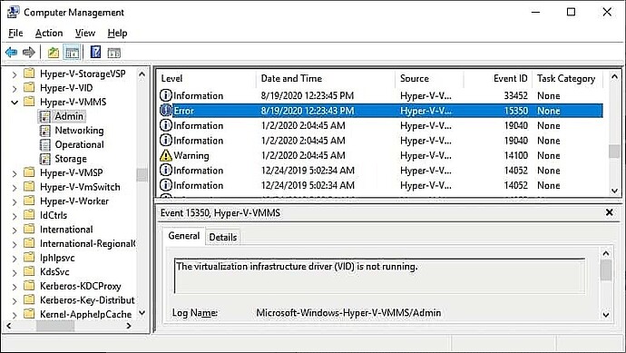 How To Fix The Error Hyper V Checkpoint Operation Failed Virtualization Spiceworks Community