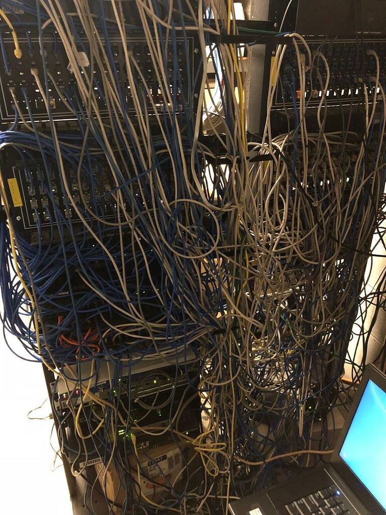 Cable cleanup best practices? - Networking - Spiceworks Community