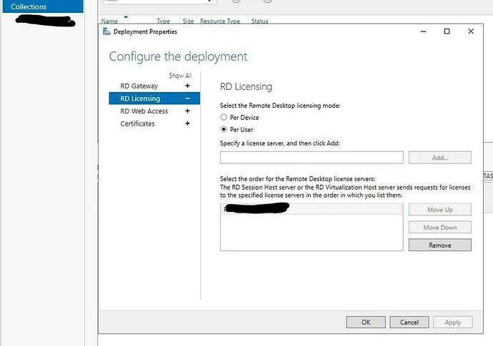 RDS showing grace period expired and not seeing licenses in license ...