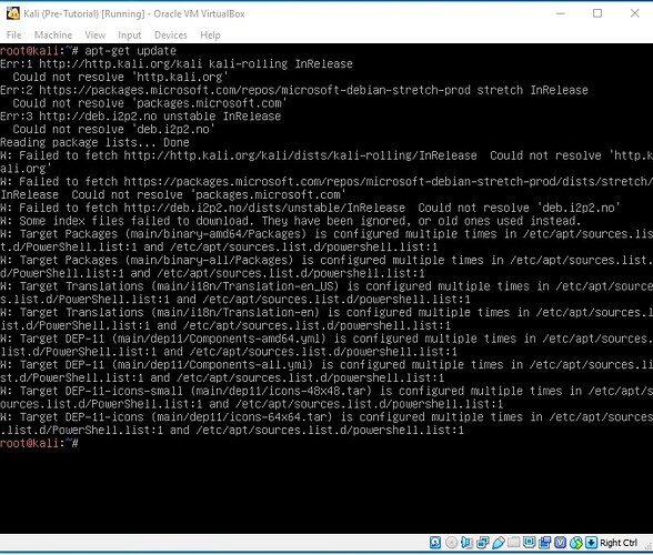 kali linux black screen cursor blinking VBOX - Software & Applications - Spiceworks Community