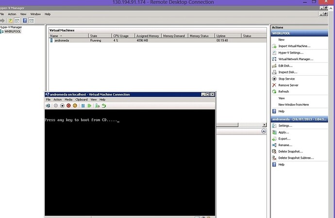 keyboard not capturing in side the hyper-v VM, while installing guest OS - Virtualization ...