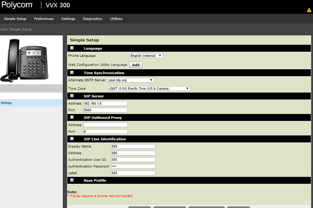 Grandstream UCM 6102 + Polycom VVX 300 Phone get disconnected after 10 ...