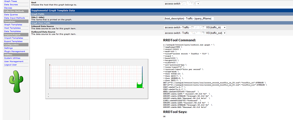 cacti graphs - Networking - Spiceworks Community