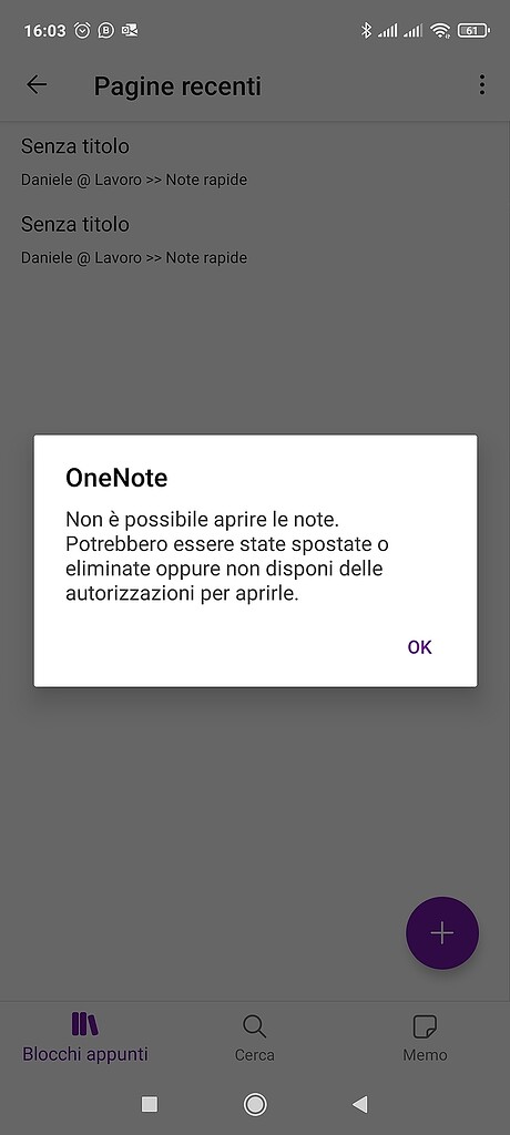 OneNote & OneDrive section can't opened on android app - Software & Applications - Spiceworks ...