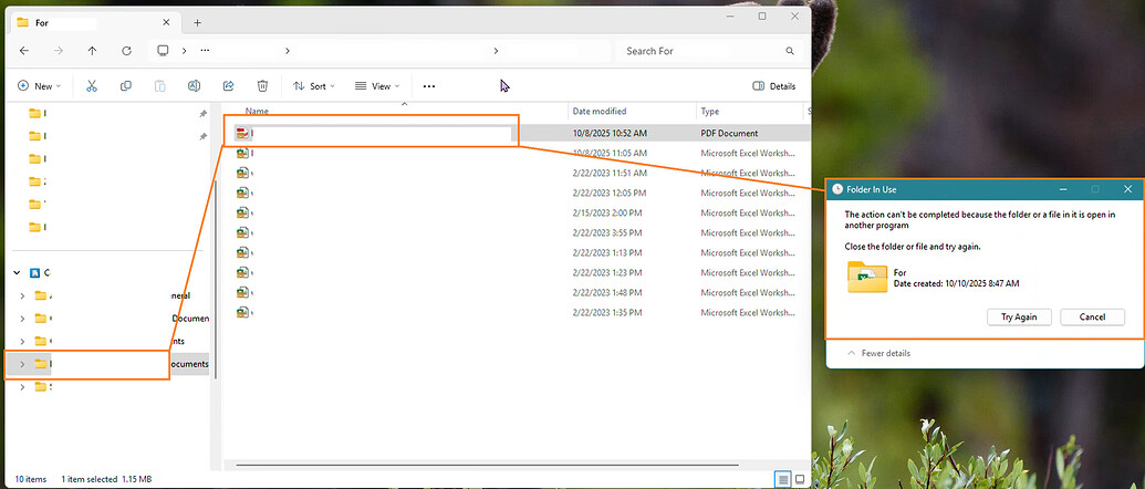 SharePoint Online - OneDrive File in Use Error - Software & Applications - Spiceworks Community