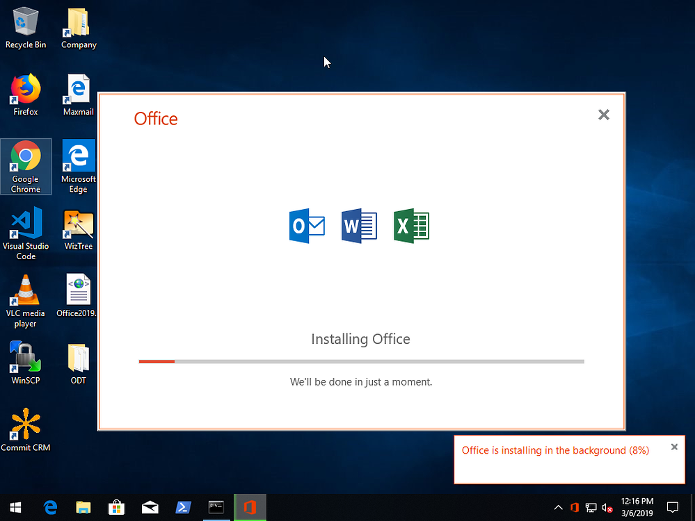 Installing Office 2019 Home & Business with ODT - Software ...