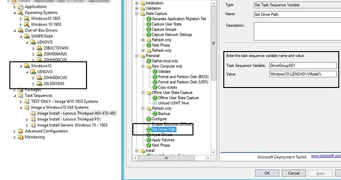 MDT - DriverGroup001 Variables - Software & Applications - Spiceworks Community