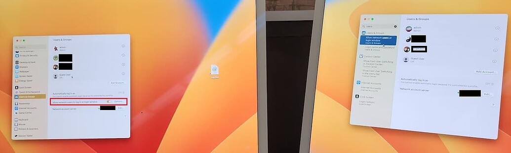 Apple "Allow Network Users" Option not showing? - Networking - Spiceworks Community