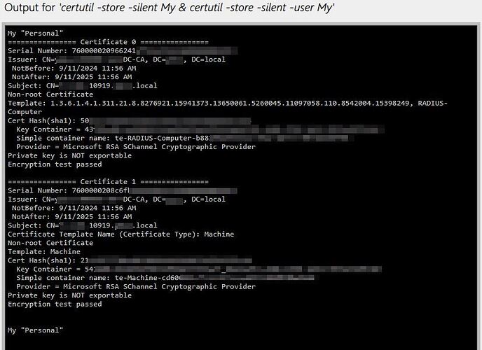NPS wifi certificate authentication - select CA name or FQDN? - Networking - Spiceworks Community
