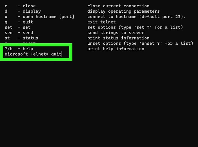 Send a text to telnet port using single line command - Programming & Development - Spiceworks ...