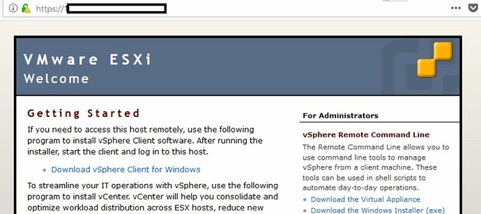 Can't access ESXi using vSphere Web Client - Virtualization - Spiceworks Community