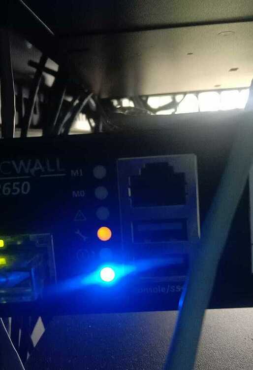 Sonicwall NSA 2650 System Status LEDs - Networking - Spiceworks Community