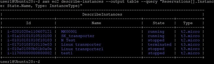 How To Manage Aws Ec2 Instances Via Aws Command Line Interface Cloud Computing And Saas