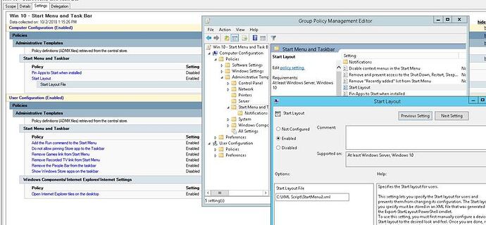How do we auto pin all office apps to start menu and task bar - win10 ...