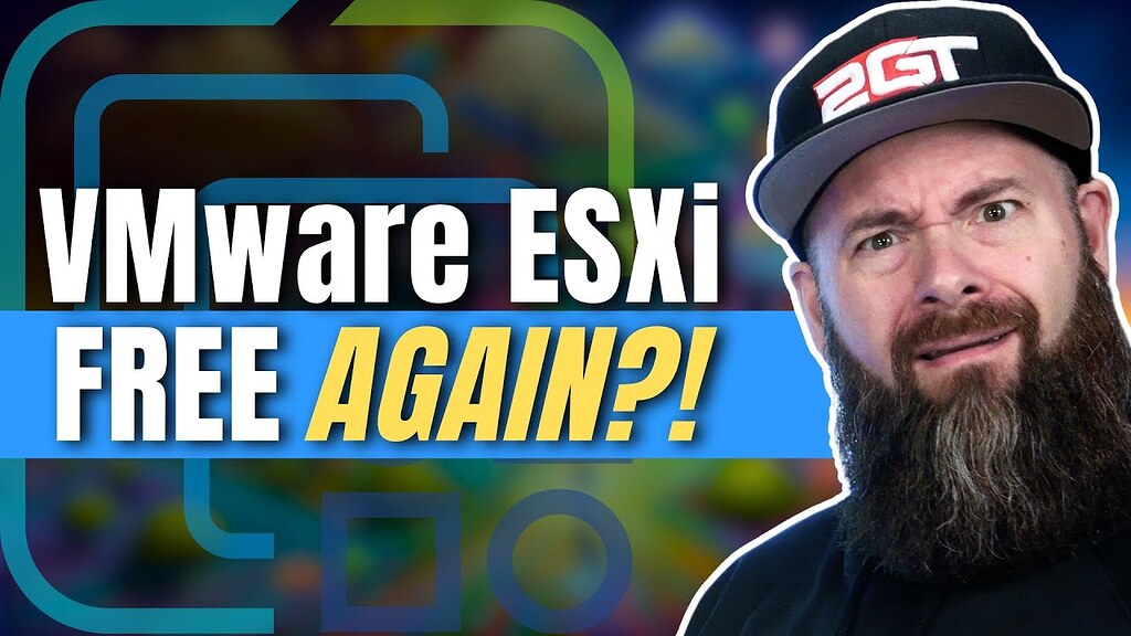 VMware ESXi 8 - Free once more - Virtualization - Spiceworks Community