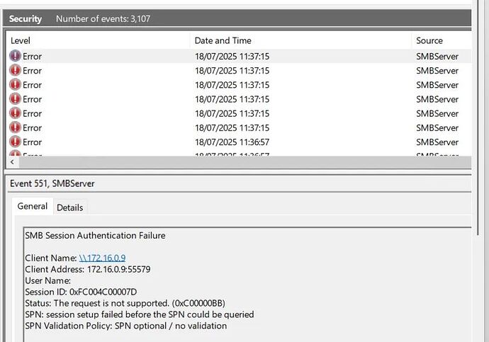 Cannot access SMB - Software & Applications - Spiceworks Community