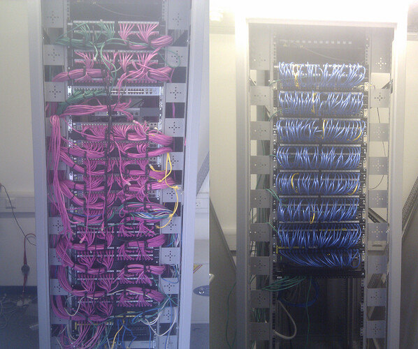 Server rack cabling best practices - Hardware - Spiceworks Community