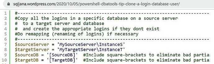 Logins, User creation script for specific DB in SQL - Databases & Queries - Spiceworks Community