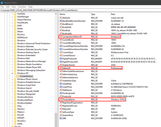 Windows edition incorrect in SystemInfo - Windows - Spiceworks Community