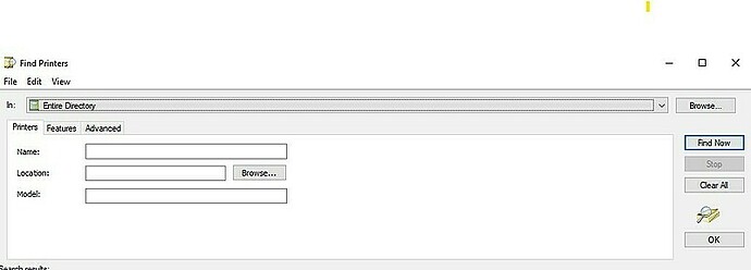 Shortcut to Find Printers (old Control Panel) - Software & Applications ...