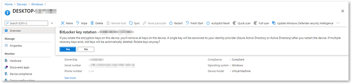 Powershell Script To Back Up The Recovery Key To Azure Ad Windows Spiceworks Community