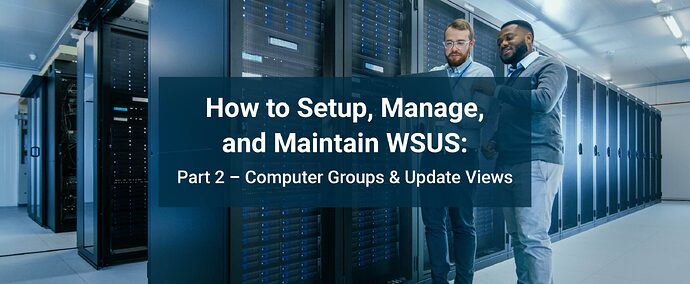 Server not reporting to WSUS. - Software & Applications - Spiceworks Community