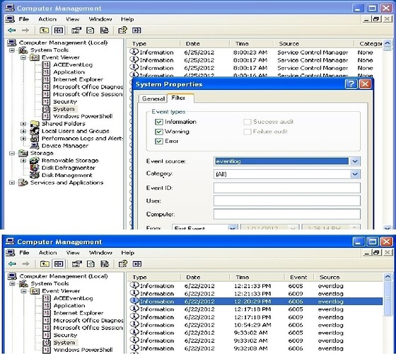 Event Log time when Computer Start up / boot up - Windows - Spiceworks Community