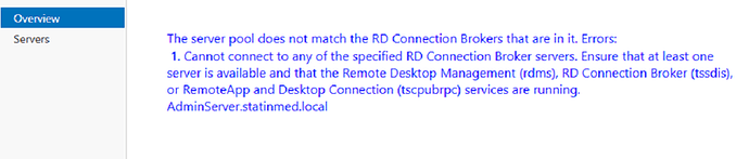 Cannot start Remote Desktop Management service on computer that had ...