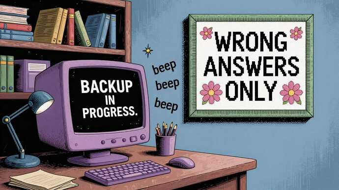 Wrong Answers Only: Why does my computer keep beeping whenever I back ...
