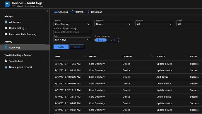 Device name in Azure with a $ sign - Software & Applications ...