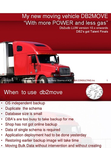 db2move vs db2 Export / Import - Business - Spiceworks Community