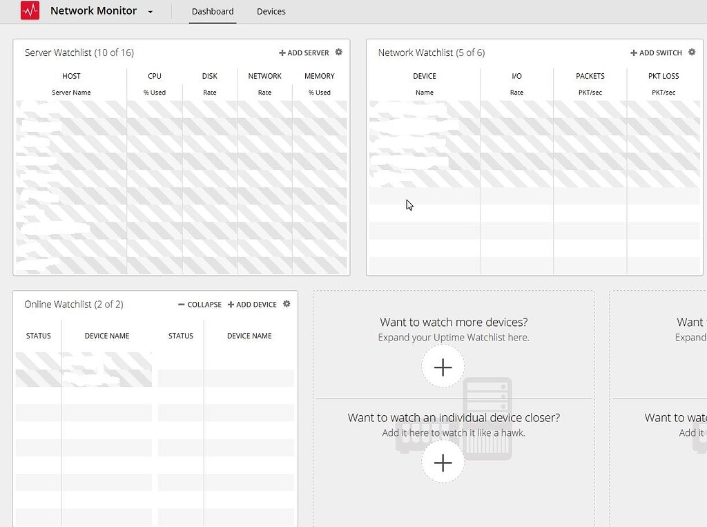 Network Monitor blank screen - Spiceworks Support - Spiceworks Community