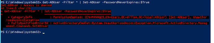 Powershell- Disable "Password Never Expires" flag for all users ...