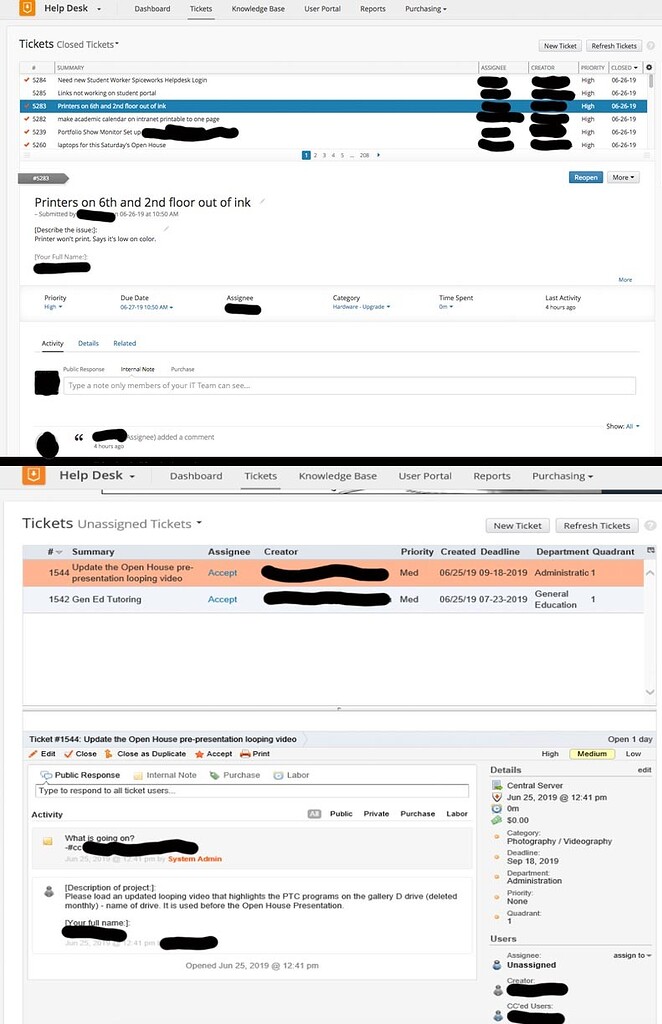 Make two Spicework Helpdesk's look the same - Spiceworks Support - Spiceworks Community
