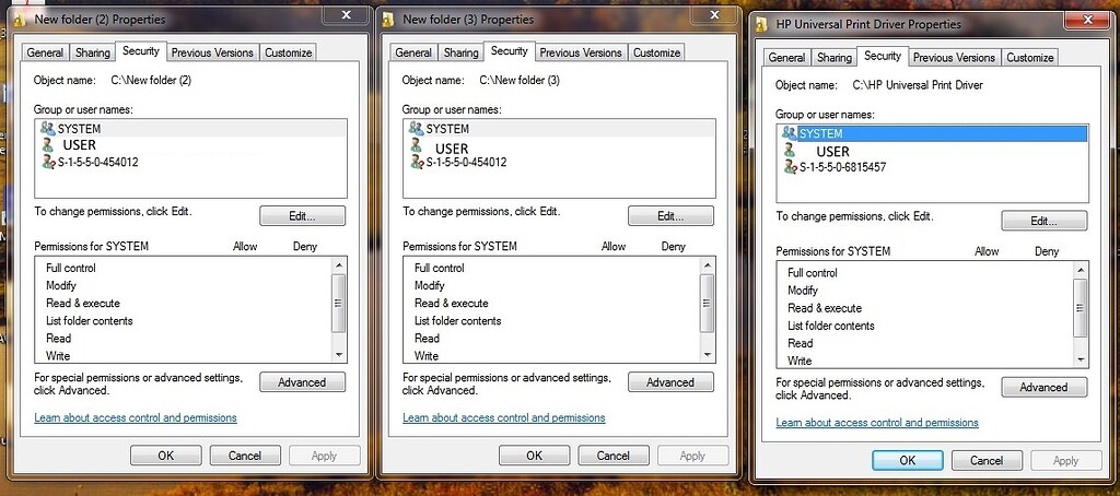 When creating new folder weird permissions and weird user - Software & Applications - Spiceworks ...