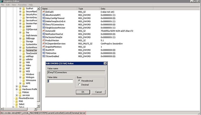 Remotely Enable Or Disable Remote Desktop On A Windows Server Windows Spiceworks Community