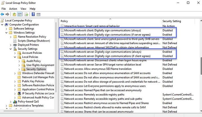 SMB signing at Domain Controller - Software - Spiceworks Community