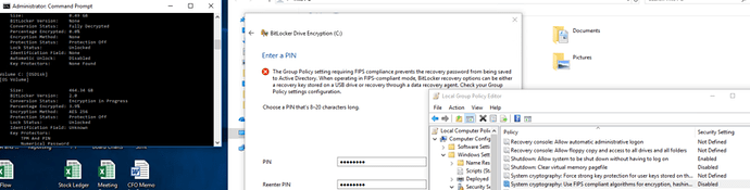Bitlocker GPO issues - Software & Applications - Spiceworks Community