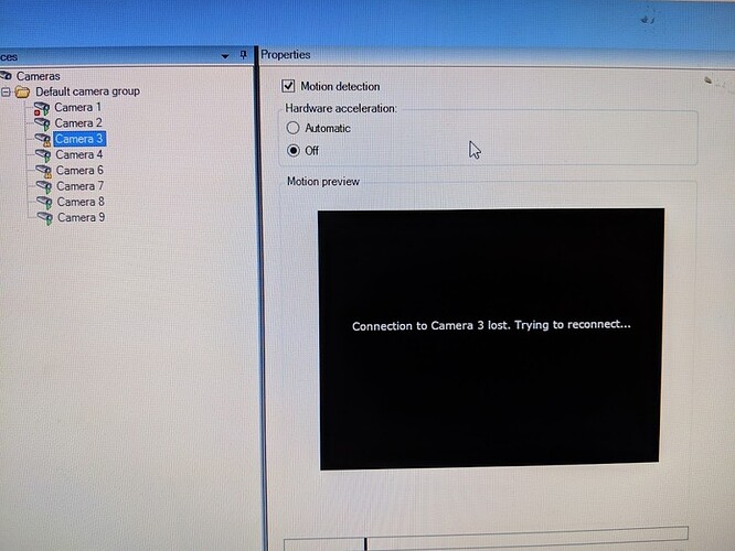 Milestone Cameras Say Connected To Sever But No Video - Networking ...