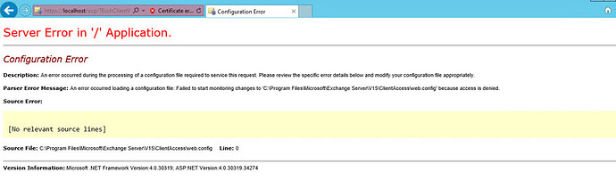 Cant login to owa/ecp on new Exchange 2016 server - Software ...