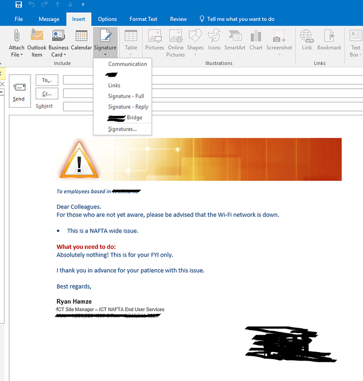 Outlook Template for outages - IT & Tech Careers - Spiceworks Community