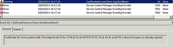 Certificate about to expire or already expired - Software ...