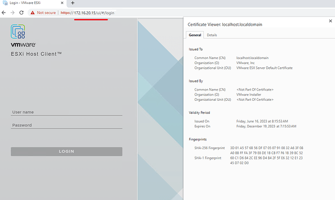 vSphere Machine SSL Certificate about to expire - Virtualization - Spiceworks Community