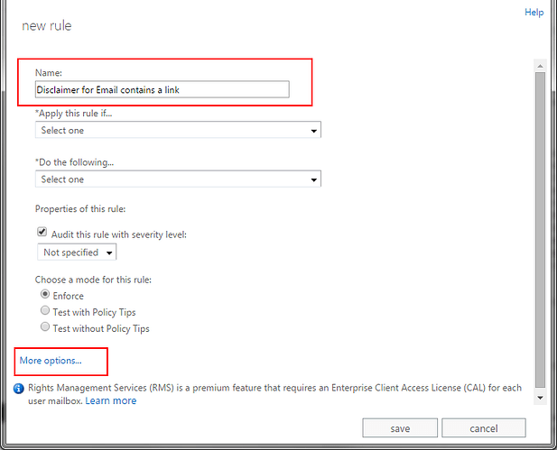 Prepend Cautionary Disclaimers to Exchange 2013 emails with HTML Formatting - Collaboration ...
