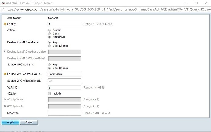 Cisco switch mac address block - Networking - Spiceworks Community