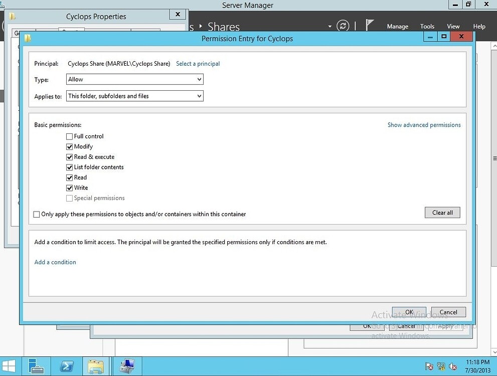 Configure Access-Based Enumeration (Server2012) - Windows - Spiceworks Community